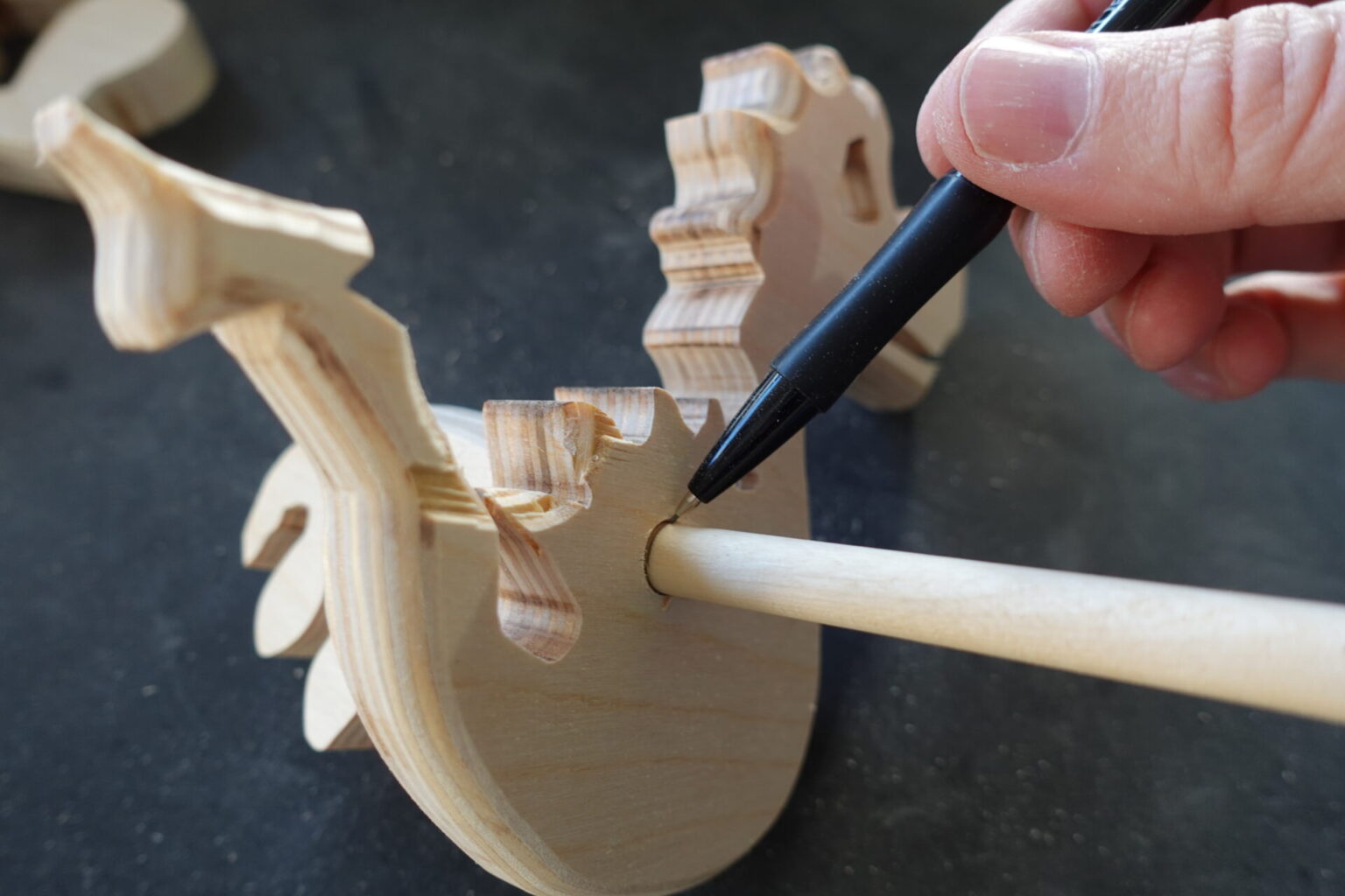 Wooden Toy Dragon (Free PDF Download) - Timber Topia