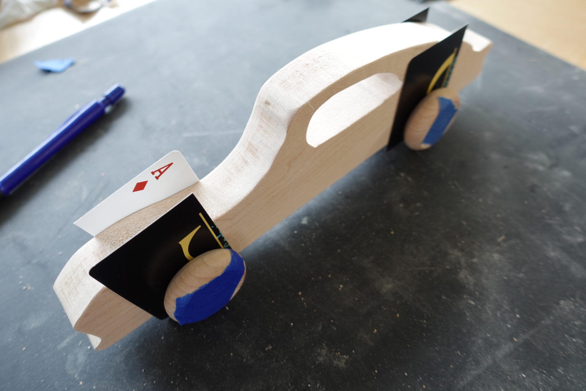 How To Craft A Vintage Art Deco Race Car (Free PDF Download) - Timber Topia