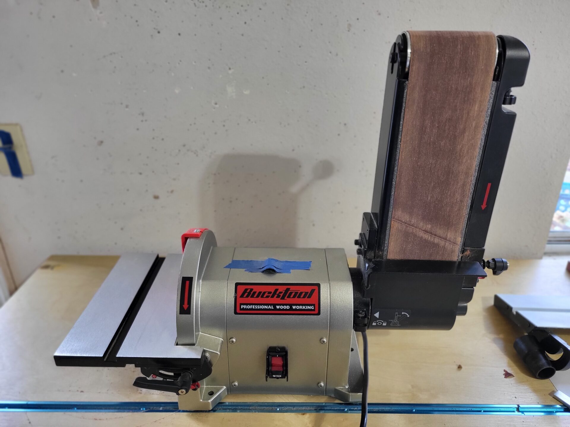 BUCKTOOL Belt Sander (4x36 BD4801) Honest Review - Timber Topia